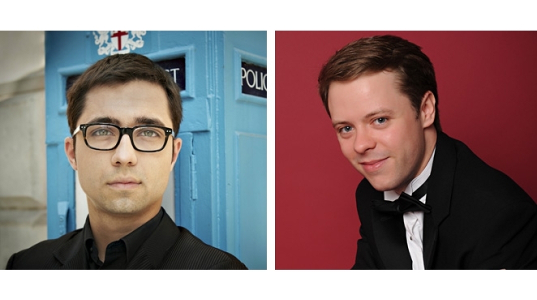 Michael Petrov (βιολοντσέλο) και Ashley Fripp (πιάνο) στο Μέγαρο ...