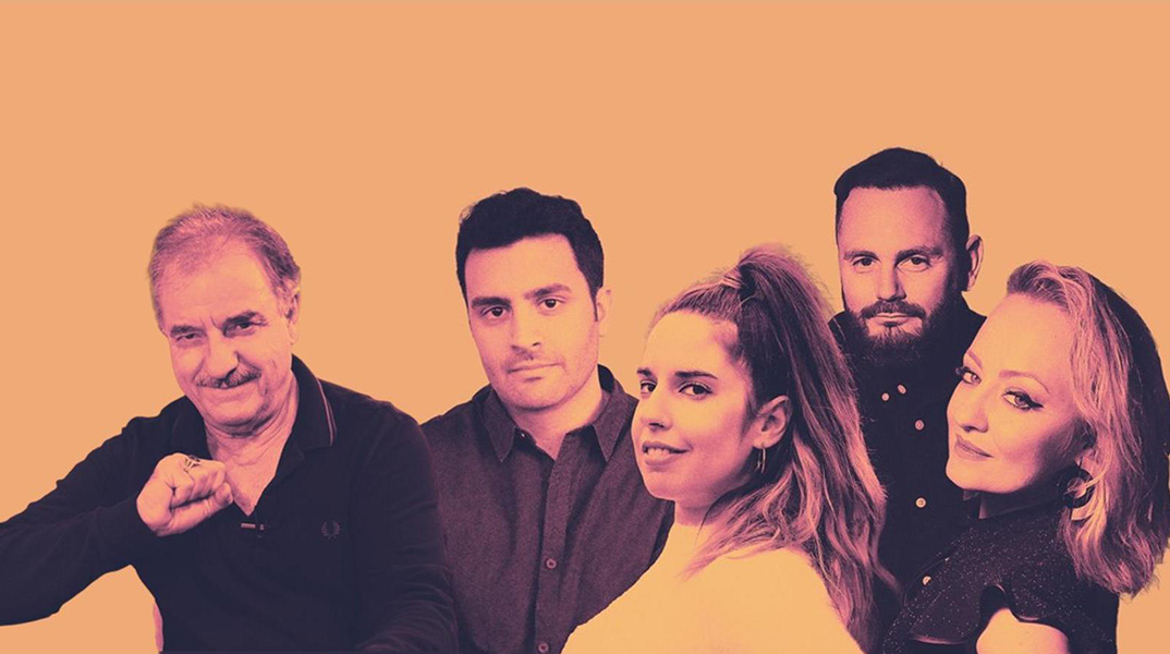 Ο Μιχάλης Μητρούσης υποδέχεται τον Νίκο Χιώτογλου και την Ορχήστρα Ρυθμός στο Γυάλινο Up Stage ...