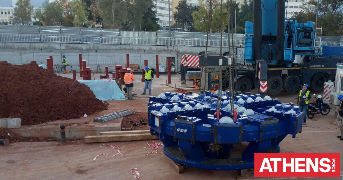 Γραμμή 4 Μετρό: Στην Κατεχάκη ο πρώτος μετροπόντικας για τη διάνοιξη ...