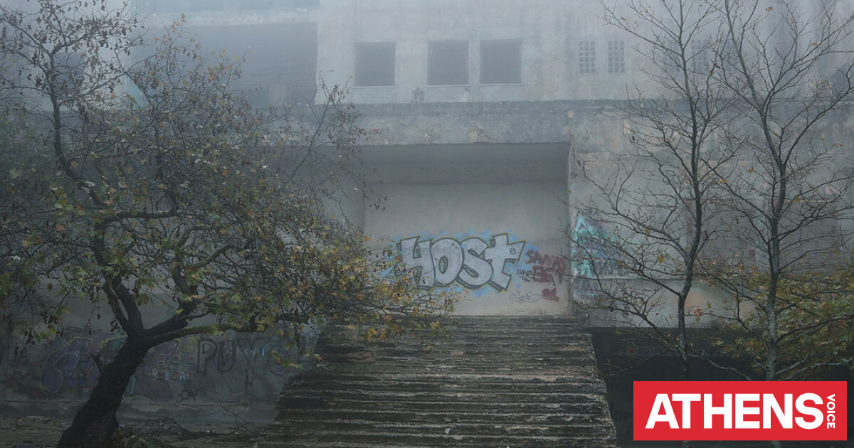 Κακοκαιρία Ariel: Οι απόκοσμες εικόνες από το Σανατόριο της Πάρνηθας ...