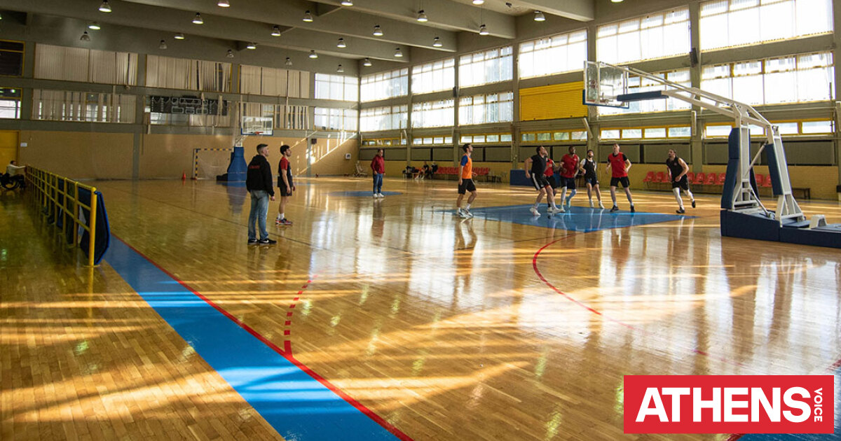 Δήμος Αθηναίων: Αναβαθμίστηκε το κλειστό γήπεδο μπάσκετ «Παναγιώτης ...