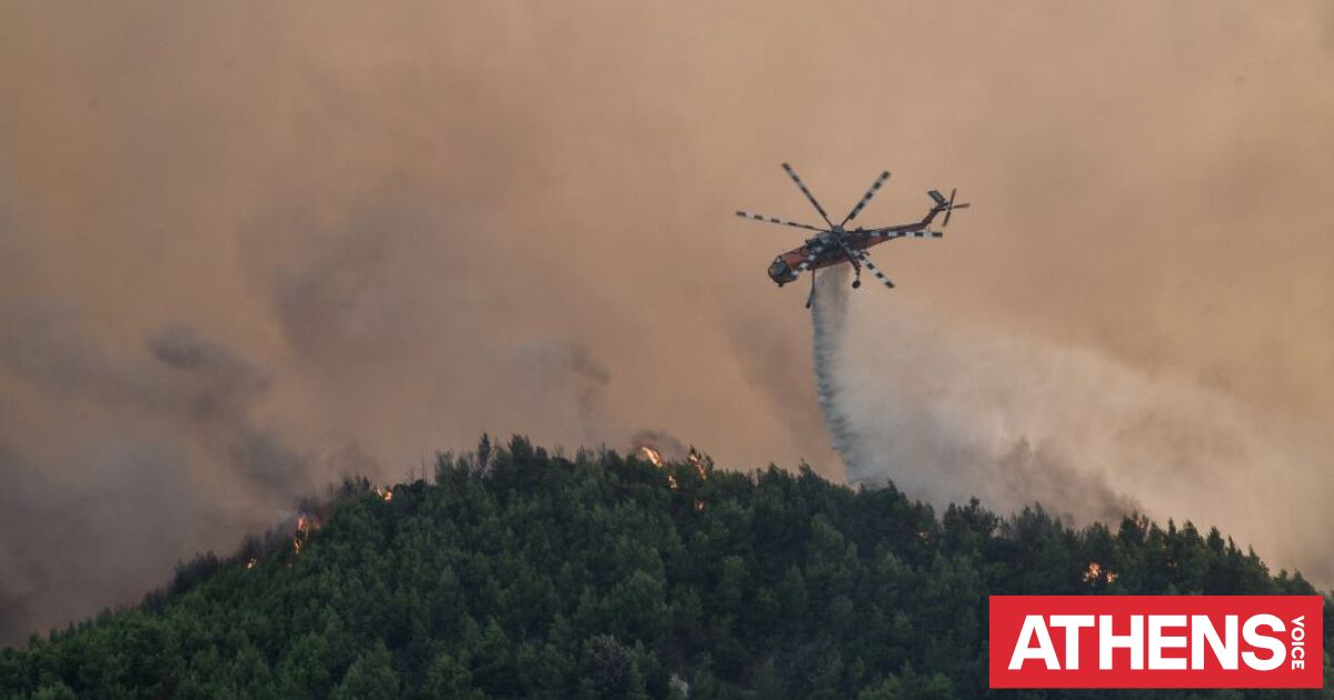 Φωτιά τώρα: Ανεξέλεγκτο το μέτωπο στη Ρόδο | Athens Voice