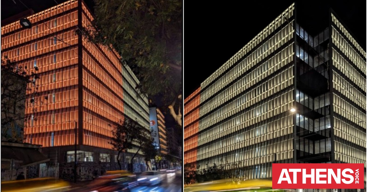 Μινιόν: Φωταγωγήθηκε το ιστορικό κτίριο 25 χρόνια μετά | Athens Voice