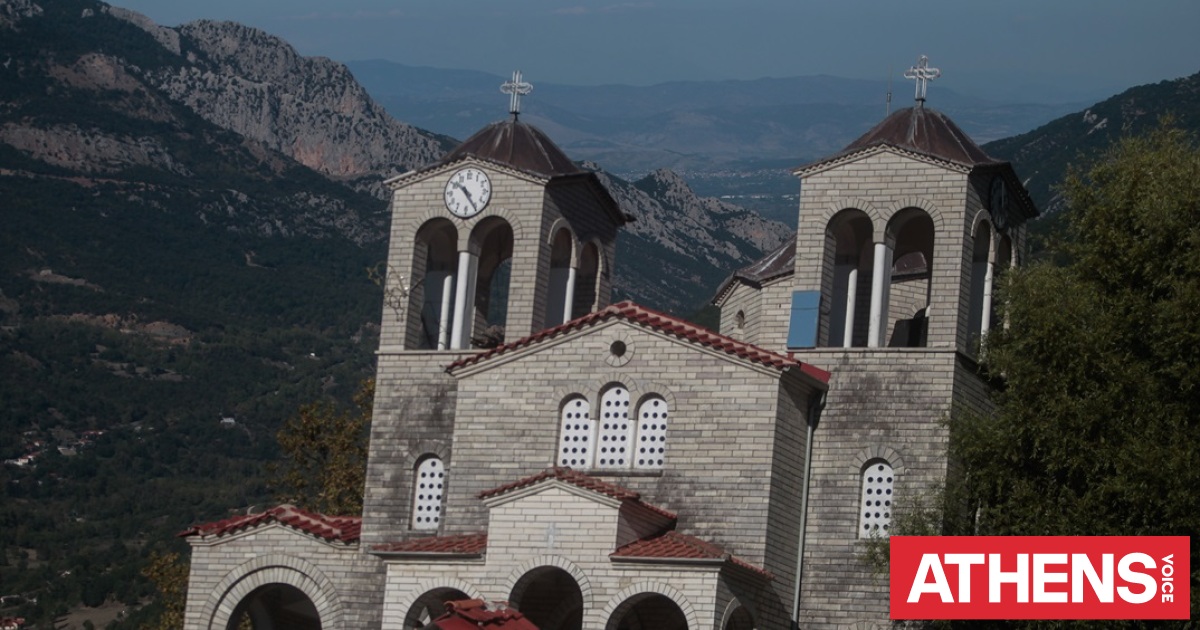 Ροπωτό Τρικάλων: Η εκκλησία με κλίση 17 μοιρών | Athens Voice