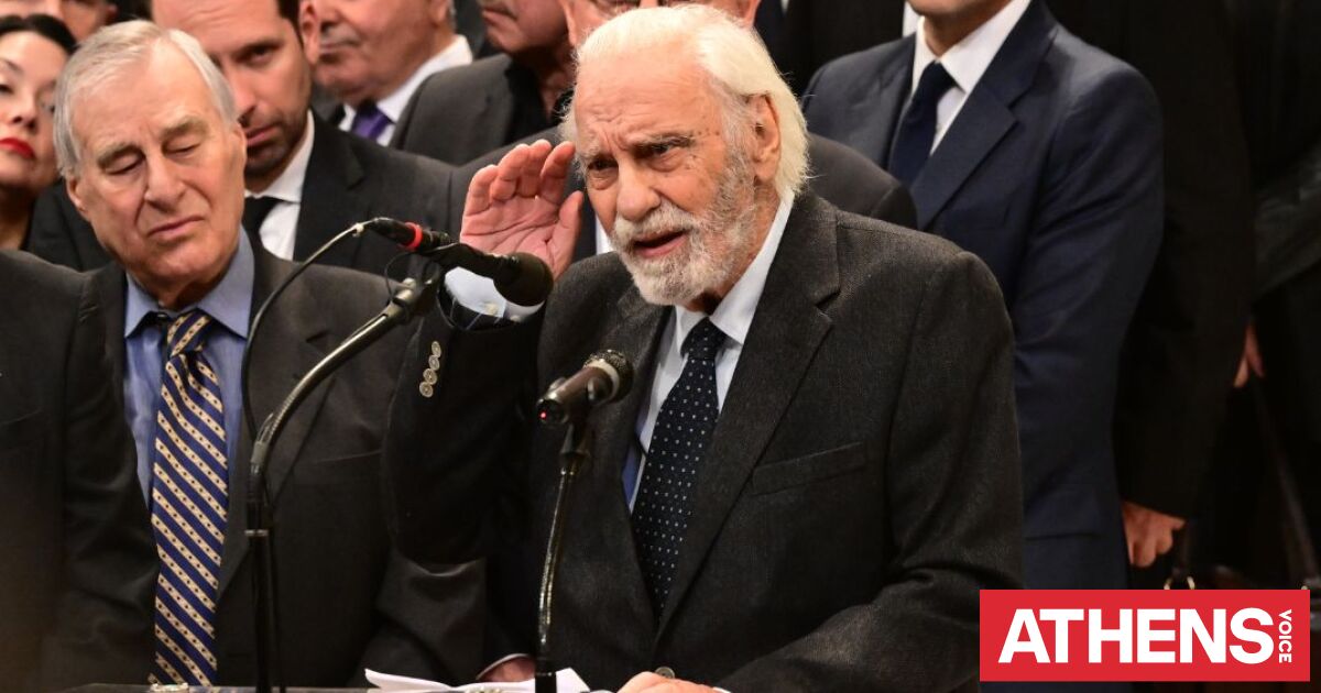 Κωνσταντίνος Τσουκαλάς: Ο πιο σπαρακτικός αποχαιρετισμός στον Κ. Σημίτη ...