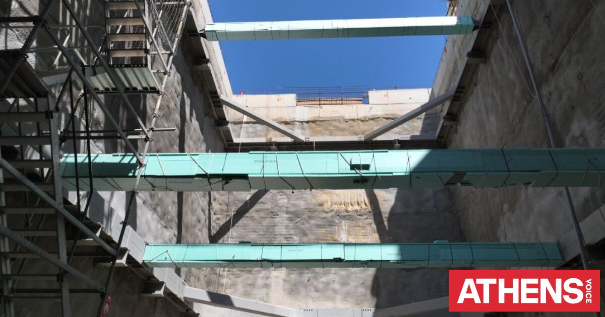 Μετρό Γραμμή 4: Ένα μεγάλο έργο που τα βάζει και με τον καύσωνα ...