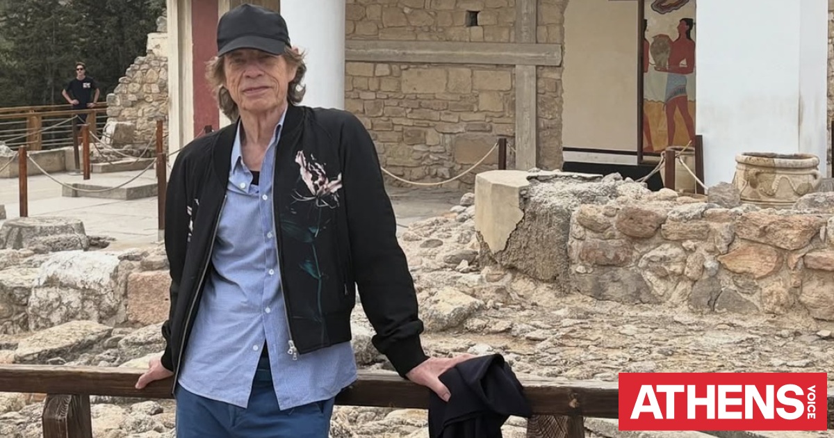 «Κάπου στη Μεσόγειο» - Οι φωτογραφίες του Μικ Τζάγκερ από την Κνωσό ...