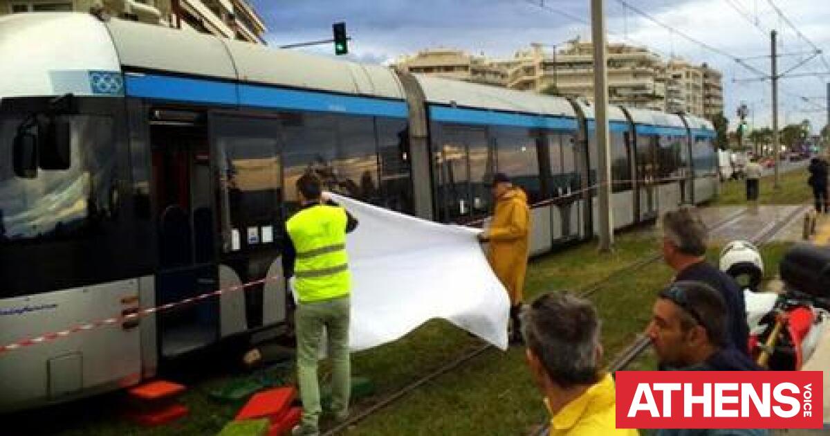 Τη γλίτωσε η εγκλωβισμένη στο τραμ γυναίκα | Athens Voice