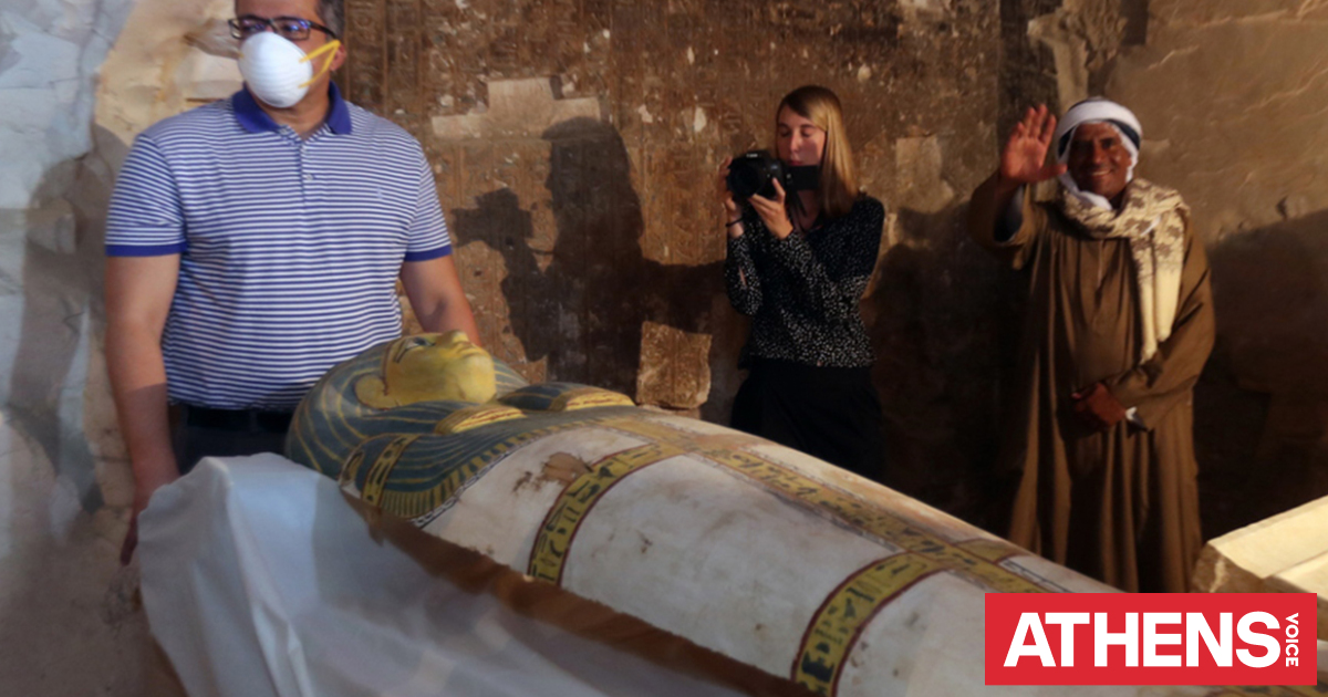 Άθικτη σαρκοφάγος έκρυβε μούμια γυναίκας ηλικίας 3.000 ετών (εικόνες ...