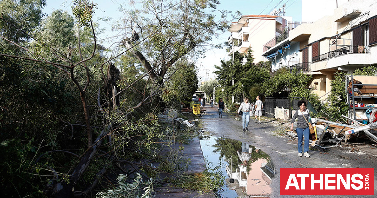 Αττική: «Σάρωσε» το Νέο Ηράκλειο η κακοκαιρία (εικόνες) | Athens Voice