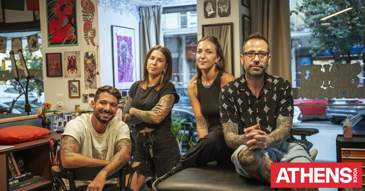 The Burning Eye Tattoo στη Θεσσαλονίκη: Το studio των Amok, Bloody Mary ...