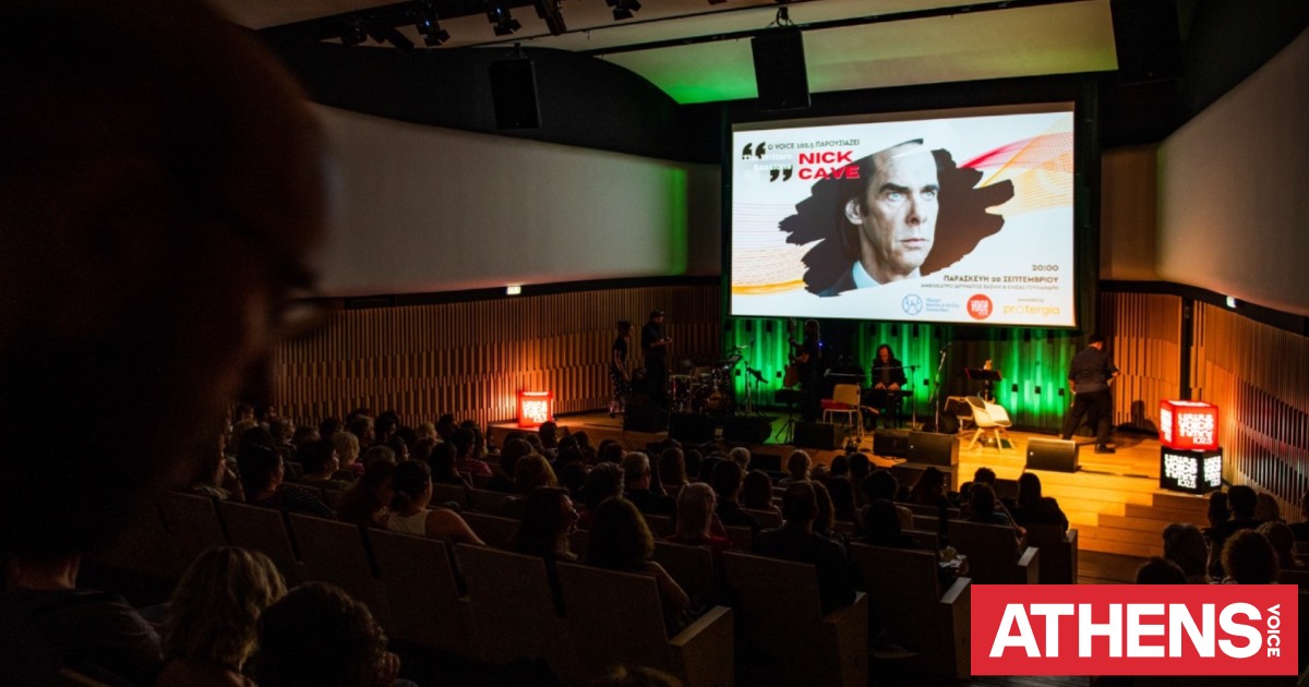 Ο Νικ Κέιβ στο The Writers Sessions του Voice 102,5: Στιγμές από το event | Athens Voice
