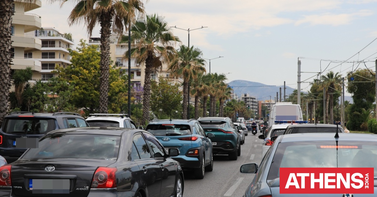 Κίνηση τώρα: «Κομφούζιο» σε Παραλιακή λόγω ακινητοποιημένης νταλίκας ...