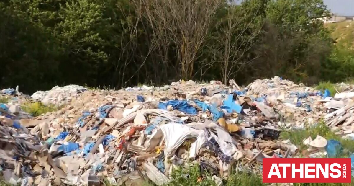 Απορρίμματα από το Τζάνειο Νοσοκομείο βρέθηκαν στην κοίτη του Κηφισού ...