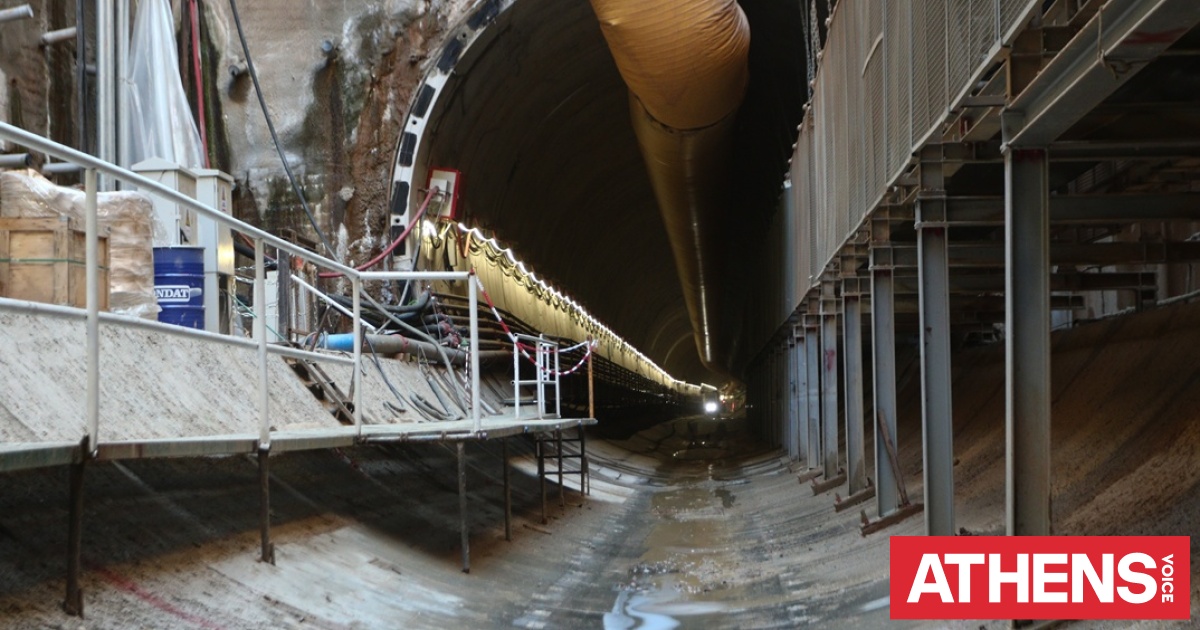 Γραμμή 4 Μετρό: Πότε θα είναι έτοιμη η σήραγγα - Στη διακλάδωση ...