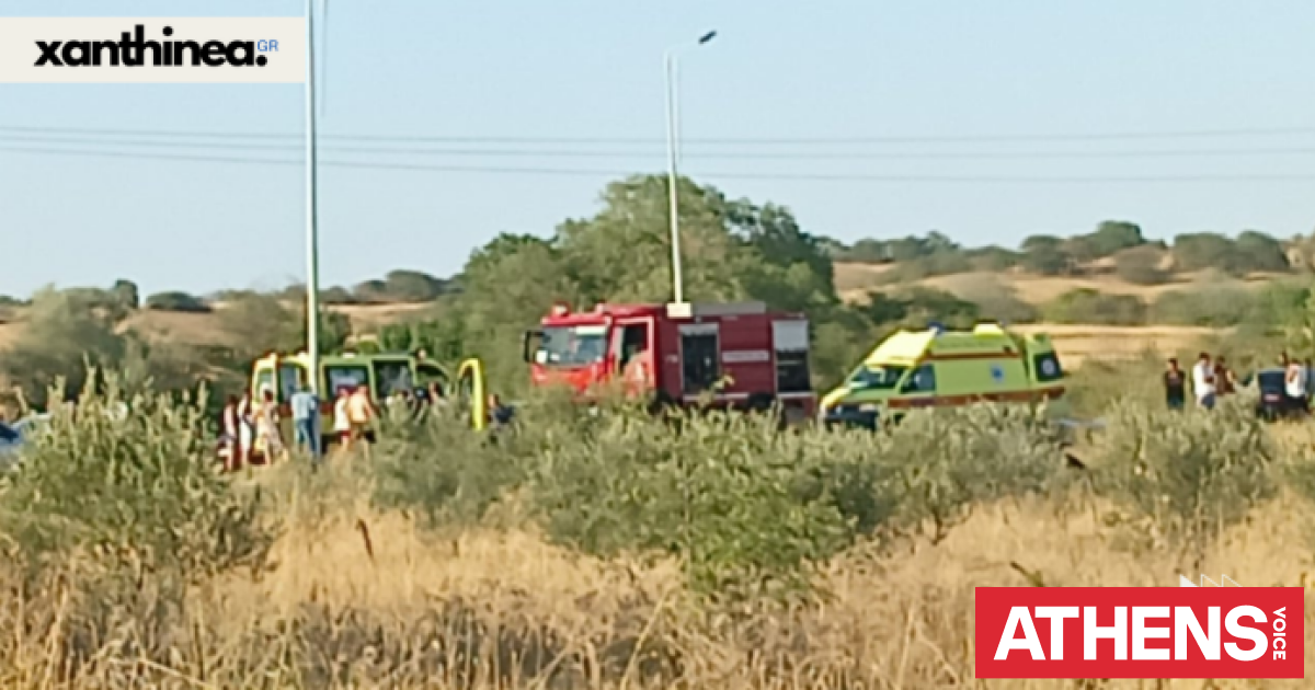 Τροχαίο δυστύχημα στην Ξάνθη με δύο νεκρούς και τρεις τραυματίες ...