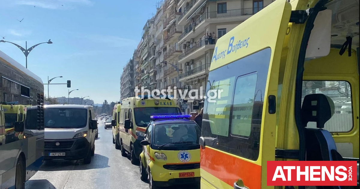 Νεκρή γυναίκα που παρασύρθηκε από λεωφορείο στη Θεσσαλονίκη | Athens Voice